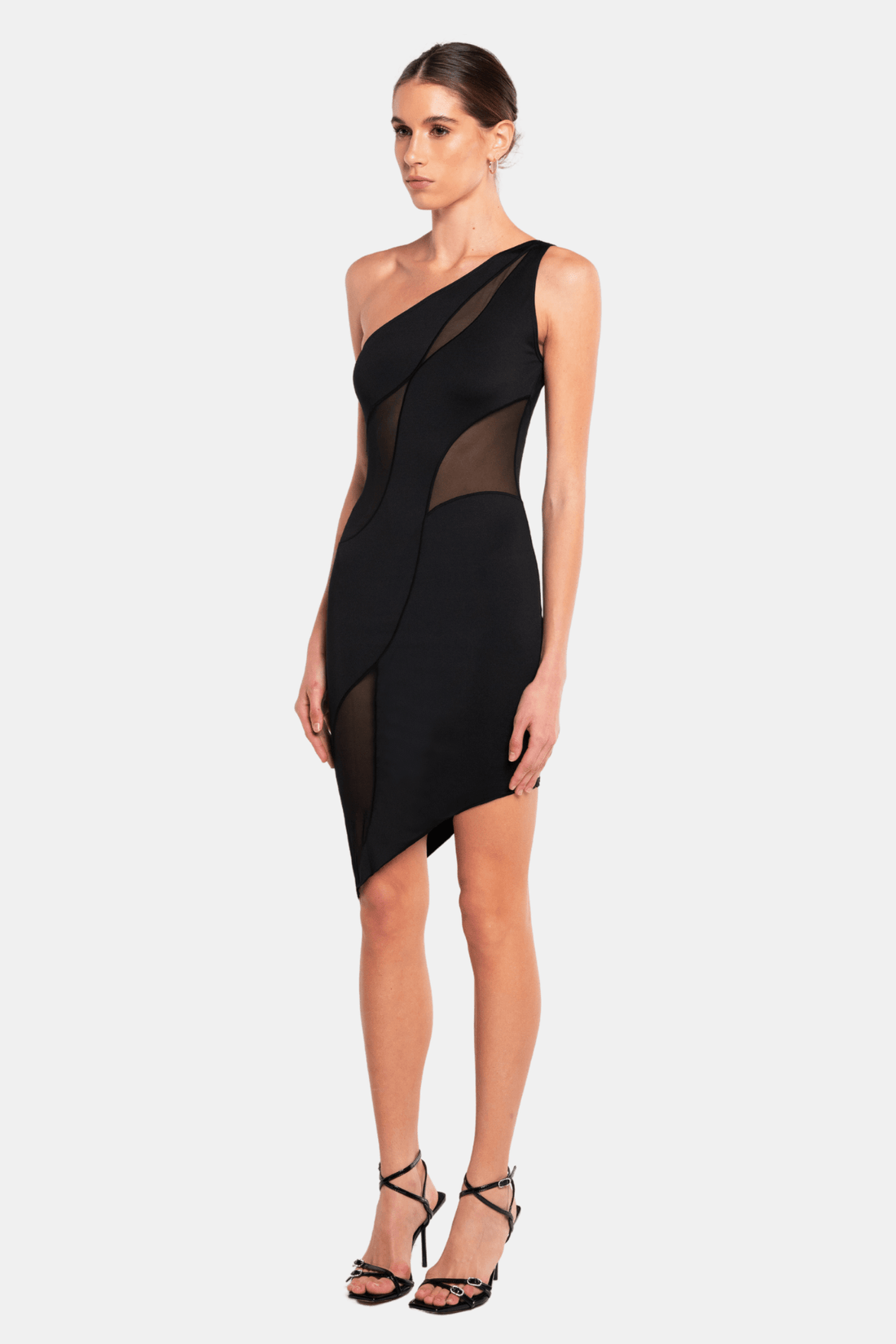 Black Mesh Dress | Sexy Sheer Dresses for Going Out – OW Collection